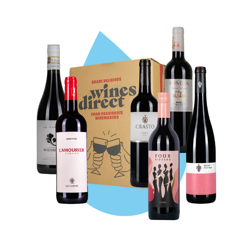 Best Sellers Red Mix 6 Btls – Wines Direct Ireland